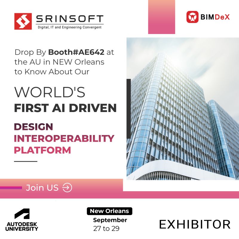 SrinSoft Inc on LinkedIn: #au2022 #autodesk #autodeskuniversity # ... SrinSoft Inc on LinkedIn: #au2022 #autodesk #autodeskuniversity # ...