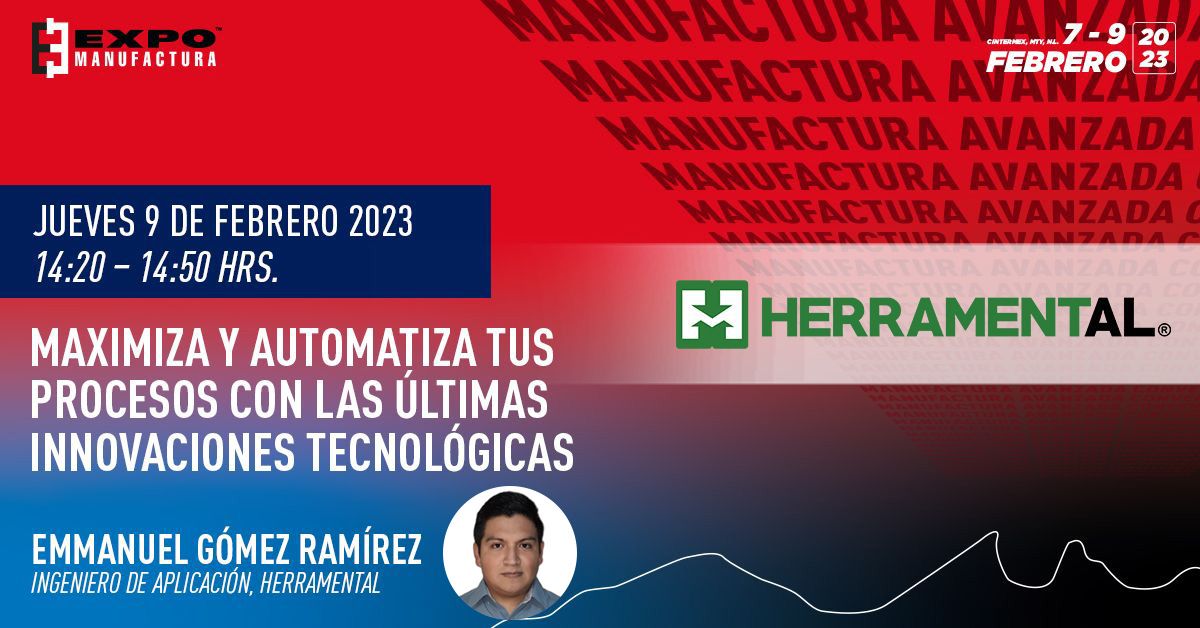 Jerónimo E. García De Brahi on LinkedIn: Expo Manufactura® 2023 Jerónimo E. García De Brahi on LinkedIn: Expo Manufactura® 2023