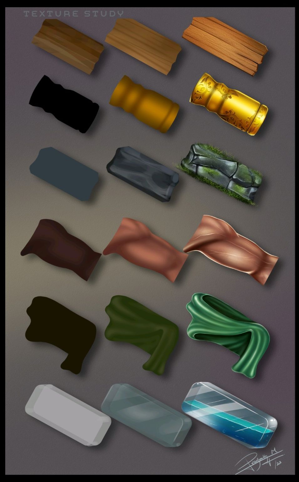 Prashanth m Prashanth on LinkedIn: Texture practice 🎨 Prashanth m Prashanth on LinkedIn: Texture practice 🎨