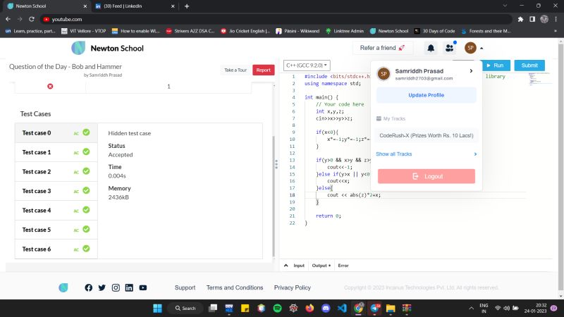Samriddh Prasad on LinkedIn: #cpp #day9 #30daysofcode #community # ... Samriddh Prasad on LinkedIn: #cpp #day9 #30daysofcode #community # ...