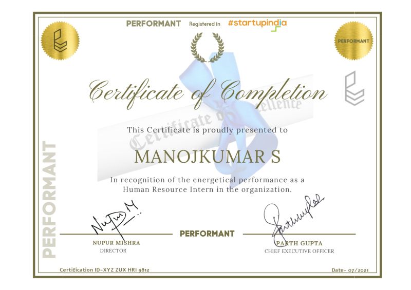 MANOJKUMAR S on LinkedIn: #internship #hrinternship #work #learning # ... MANOJKUMAR S on LinkedIn: #internship #hrinternship #work #learning # ...