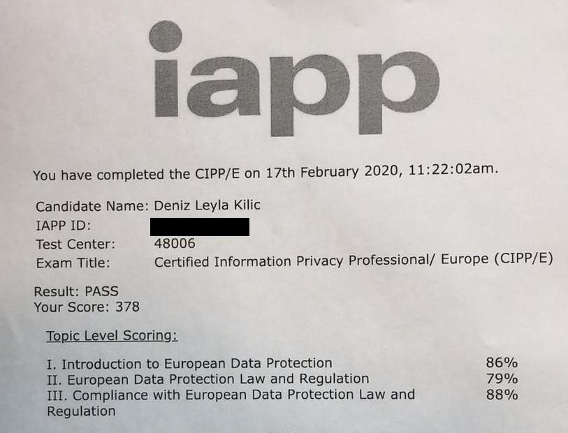 Deniz van de Hoef-Kilic, MSc on LinkedIn: #cipp #iapp #privacy | 19 ... Deniz van de Hoef-Kilic, MSc on LinkedIn: #cipp #iapp #privacy | 19 ...