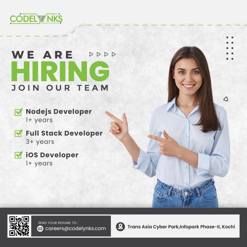 Codelynks on LinkedIn: #hiring #nodejs #reactjs #developer # ... Codelynks on LinkedIn: #hiring #nodejs #reactjs #developer # ...