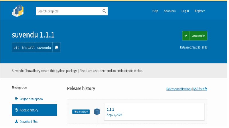 Suvendu Chowdhury on LinkedIn: #python #opensource #github Suvendu Chowdhury on LinkedIn: #python #opensource #github