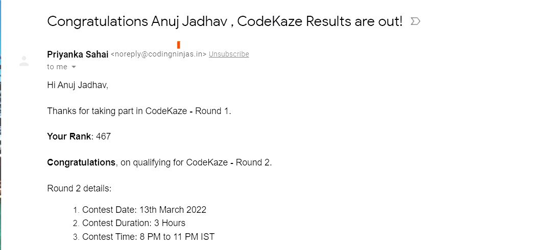 Anuj Jadhav on LinkedIn: #codekaze #coding #codingninjas | 11 comments Anuj Jadhav on LinkedIn: #codekaze #coding #codingninjas | 11 comments