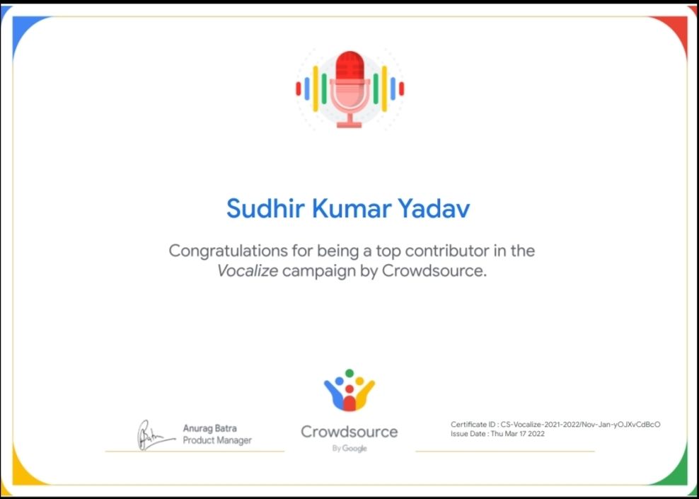 Sudhir Kumar Yadav on LinkedIn: #google #thankyou #share # ... Sudhir Kumar Yadav on LinkedIn: #google #thankyou #share # ...