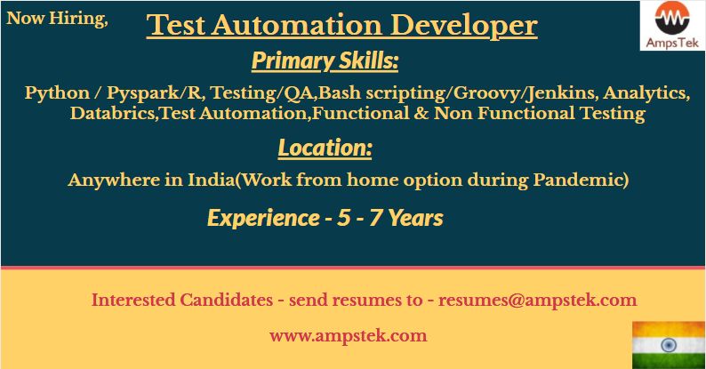 Ampstek on LinkedIn: #india #architecture #testing #automation #qa # ... Ampstek on LinkedIn: #india #architecture #testing #automation #qa # ...