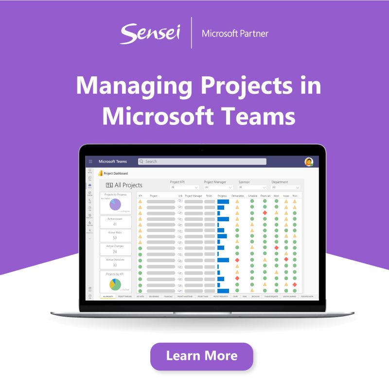 Sensei Project Solutions on LinkedIn: Managing Projects in Microsoft ... Sensei Project Solutions on LinkedIn: Managing Projects in Microsoft ...