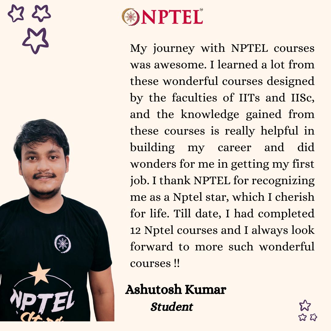 NPTEL on LinkedIn: #nptel #learning #onlinelearning #freelearning # ... NPTEL on LinkedIn: #nptel #learning #onlinelearning #freelearning # ...