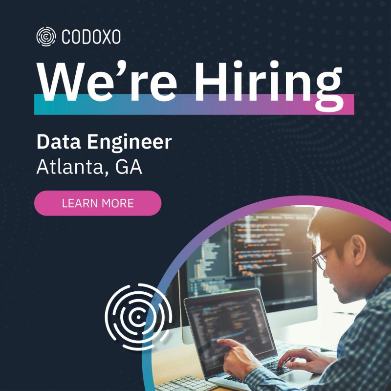 Codoxo on LinkedIn: Codoxo | Data Engineer Codoxo on LinkedIn: Codoxo | Data Engineer