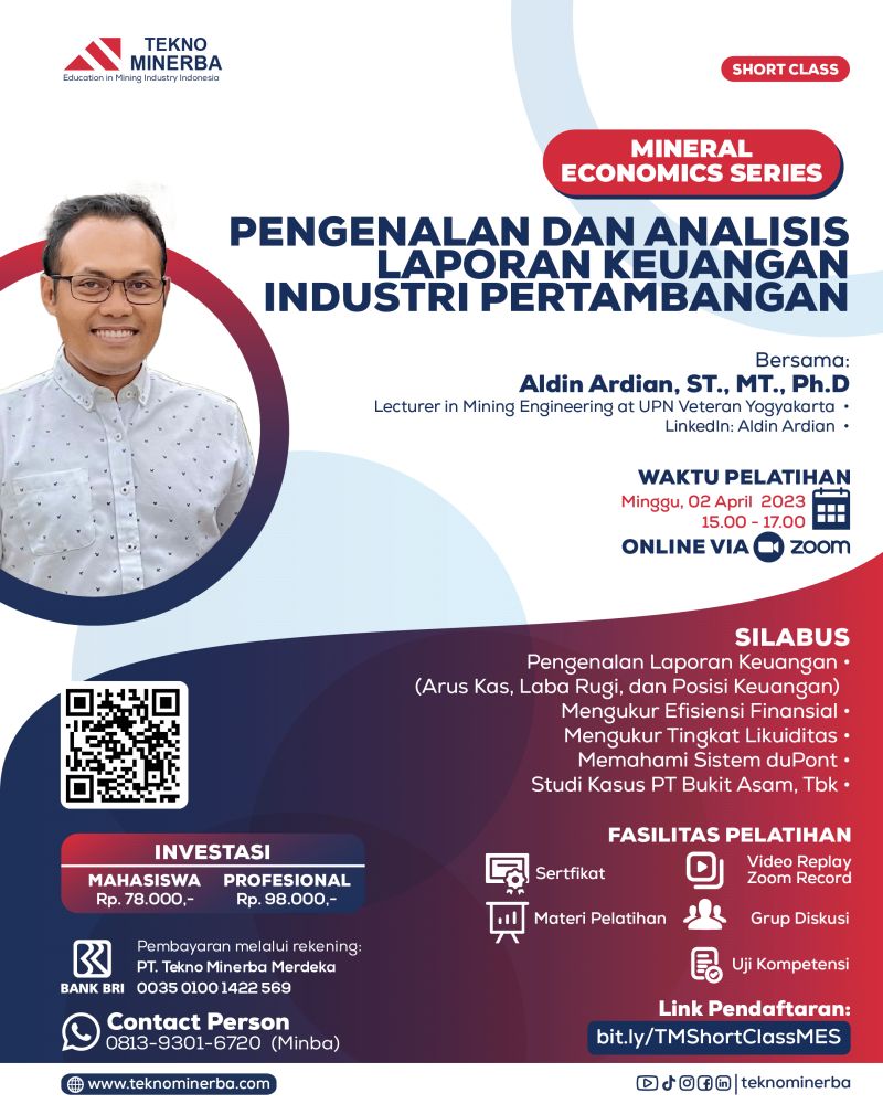 Tekno Minerba on LinkedIn: Undangan Pelatihan Pengenalan dan Analisis ... Tekno Minerba on LinkedIn: Undangan Pelatihan Pengenalan dan Analisis ...