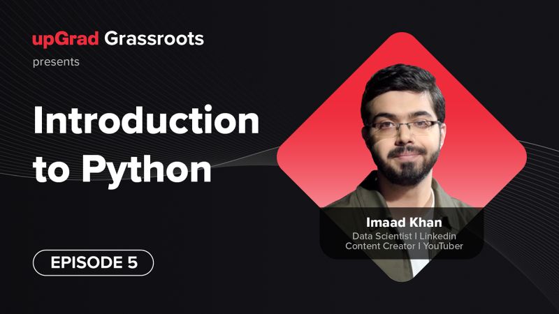 Imaad Mohamed Khan on LinkedIn: #python #programming #introduction # ... Imaad Mohamed Khan on LinkedIn: #python #programming #introduction # ...