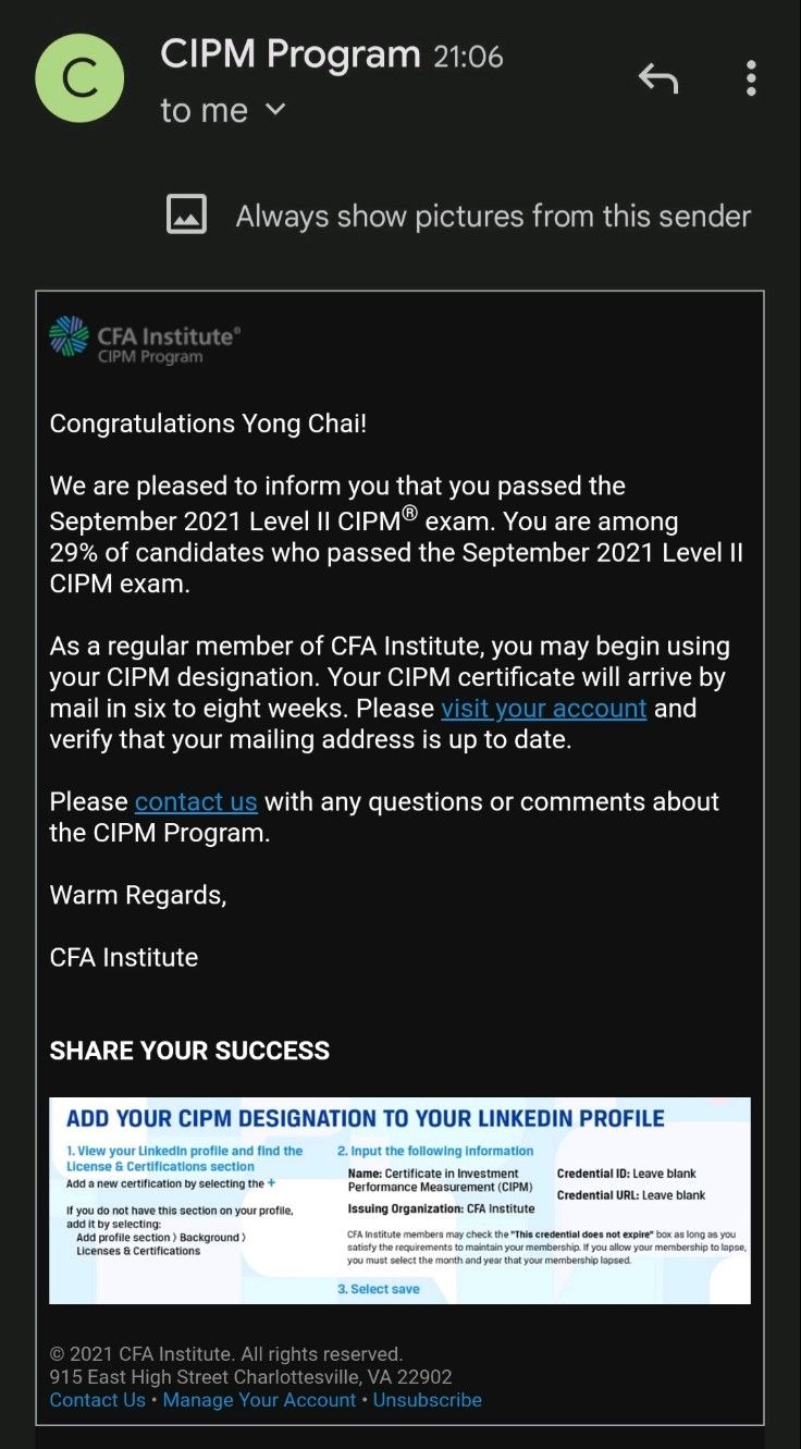 Richard Siaw CFA, CAIA, CMT, CFTe, CIPM, CETF, FMVA, FRM, SCR on ... Richard Siaw CFA, CAIA, CMT, CFTe, CIPM, CETF, FMVA, FRM, SCR on ...