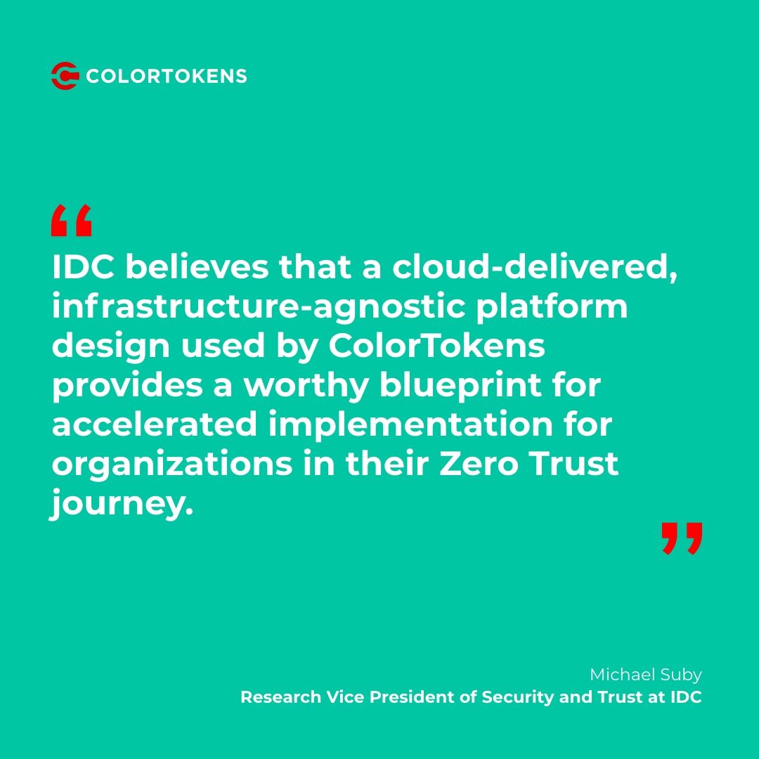 ColorTokens Inc. on LinkedIn: #infosec #zerotrust #cybersecurity #zta # ... ColorTokens Inc. on LinkedIn: #infosec #zerotrust #cybersecurity #zta # ...
