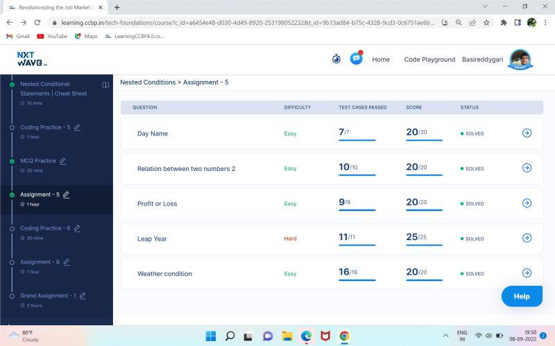 Nikhil Basireddygari on LinkedIn: #nxtwave #python #rahulattuluri Nikhil Basireddygari on LinkedIn: #nxtwave #python #rahulattuluri