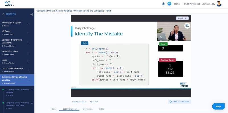 Jeevan Reddy Reddy on LinkedIn: #day38 #pythonlearning #ccbp # ... Jeevan Reddy Reddy on LinkedIn: #day38 #pythonlearning #ccbp # ...
