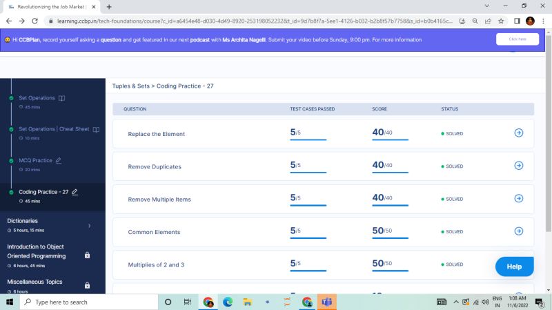 ANANTHA LAKSHMI GUNDA on LinkedIn: #learning #coding #connections # ... ANANTHA LAKSHMI GUNDA on LinkedIn: #learning #coding #connections # ...