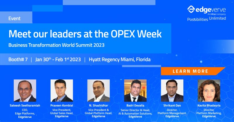 Shrikant Deo on LinkedIn: OPEX 2023 Shrikant Deo on LinkedIn: OPEX 2023