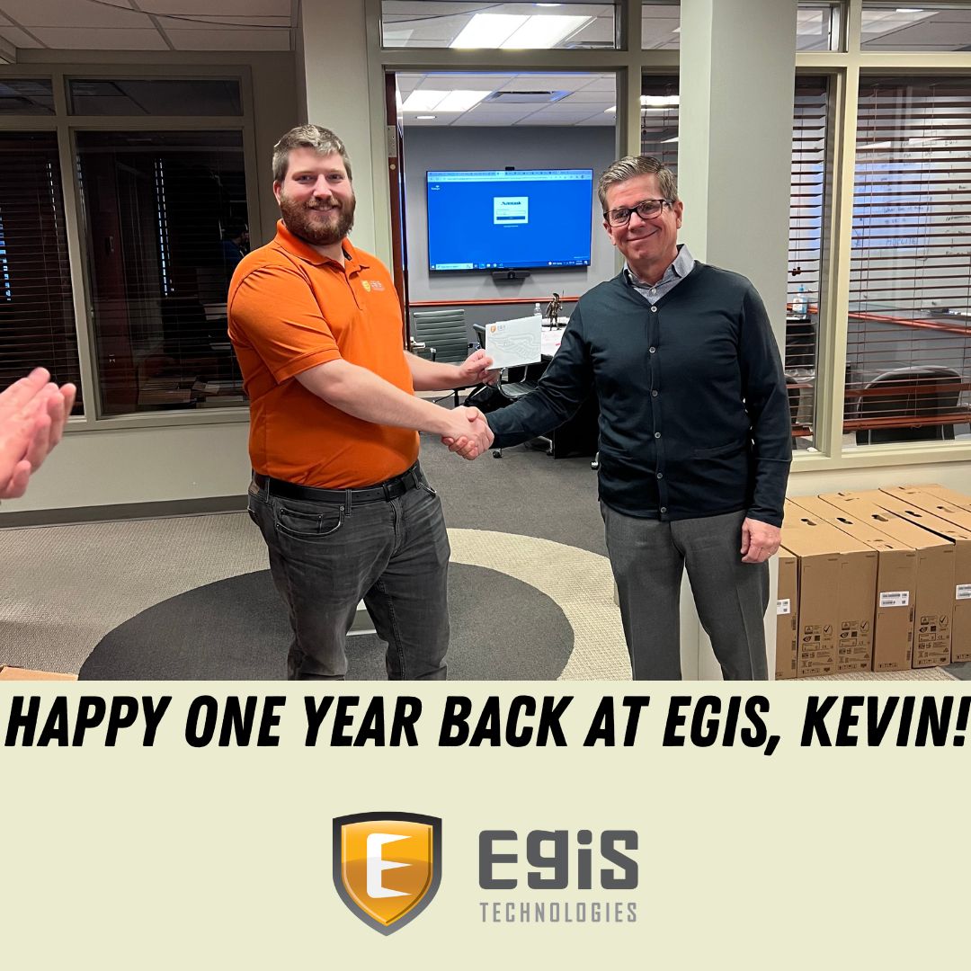 EGiS Technologies, Inc. on LinkedIn: Happy One year back at EGiS, Kevin ... EGiS Technologies, Inc. on LinkedIn: Happy One year back at EGiS, Kevin ...