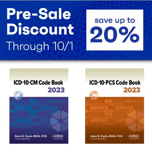 AHIMA on LinkedIn: AHIMA is offering a pre-sale discount on ICD-10-CM ... AHIMA on LinkedIn: AHIMA is offering a pre-sale discount on ICD-10-CM ...