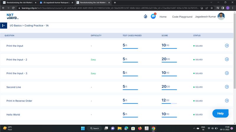 Jagadeesh Kumar Nadupuri on LinkedIn: #nxtwave #nxtwaveteam #ccbp ... Jagadeesh Kumar Nadupuri on LinkedIn: #nxtwave #nxtwaveteam #ccbp ...
