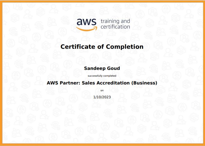 B Sandeep Goud on LinkedIn: AWS B Sandeep Goud on LinkedIn: AWS
