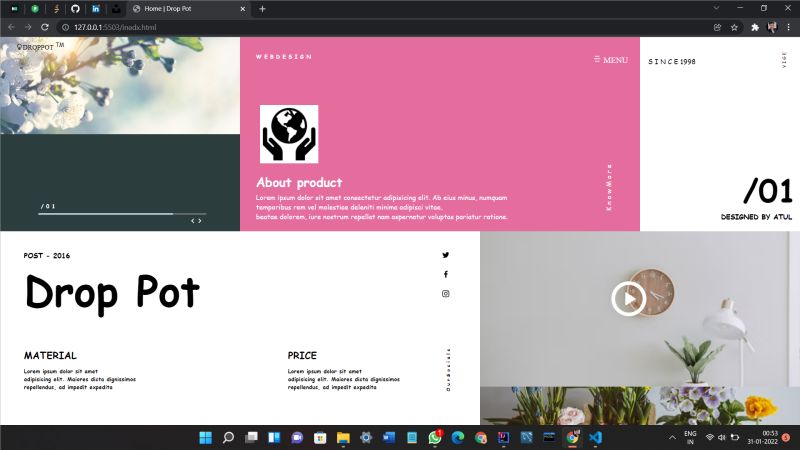 Atul Gupta on LinkedIn: #html #css #web #webdevelopment #webdesign #ui ... Atul Gupta on LinkedIn: #html #css #web #webdevelopment #webdesign #ui ...