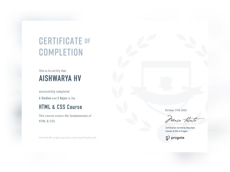 Aishwarya Hv on LinkedIn: #progatelearningweekend #progate #htmlcss # ... Aishwarya Hv on LinkedIn: #progatelearningweekend #progate #htmlcss # ...