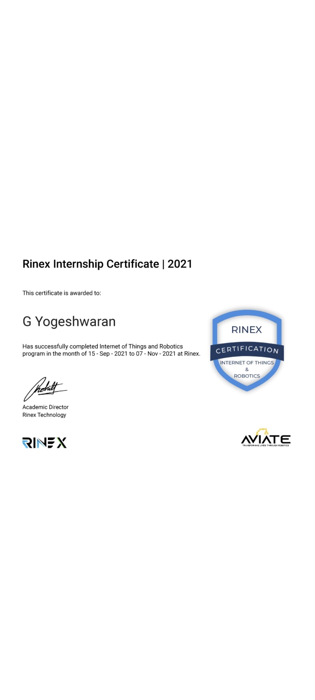 Yogeshwaran G on LinkedIn: #iot #robotics #rinex #internetofthings # ... Yogeshwaran G on LinkedIn: #iot #robotics #rinex #internetofthings # ...