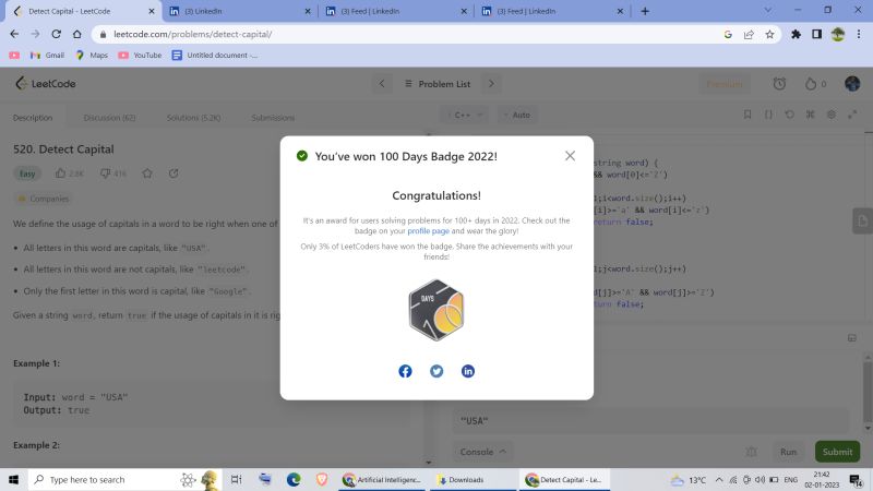 Ankit Kumar Singh on LinkedIn: Elated to share this post of Leetcode ... Ankit Kumar Singh on LinkedIn: Elated to share this post of Leetcode ...
