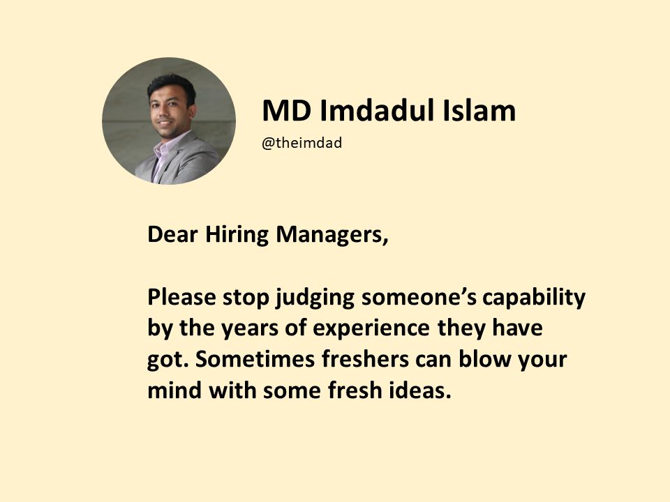 Zahid Hassan Nehal on LinkedIn: Absolutely! Zahid Hassan Nehal on LinkedIn: Absolutely!