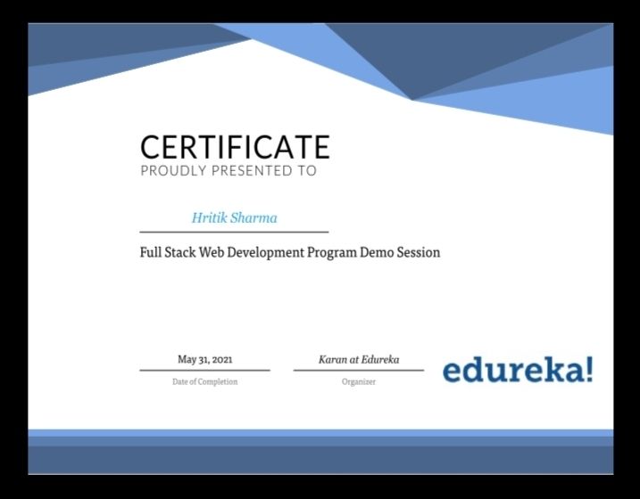 Hritik Sharma on LinkedIn: #edureka Hritik Sharma on LinkedIn: #edureka
