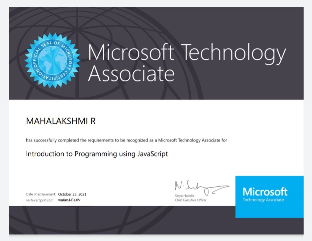 Mahalakshmi R on LinkedIn: #microsoft #databases #cisco Mahalakshmi R on LinkedIn: #microsoft #databases #cisco