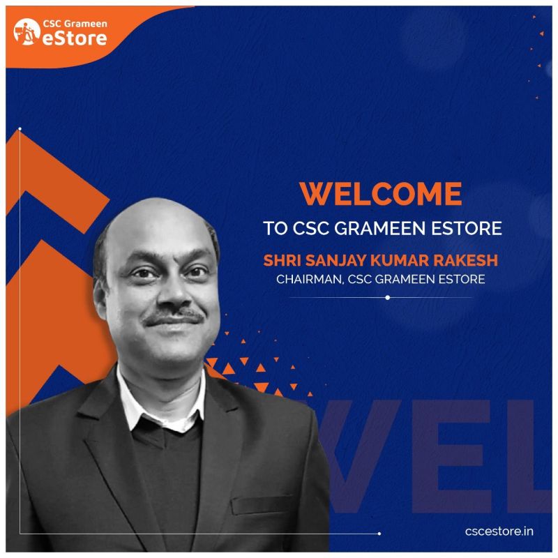 CSC Grameen eStore on LinkedIn: We welcome Shri. Sanjay Kumar Rajesh ji ... CSC Grameen eStore on LinkedIn: We welcome Shri. Sanjay Kumar Rajesh ji ...