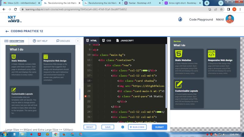 Nikhil Chinthakula on LinkedIn: #day #30daysofcodechallenge #nxtwave # ... Nikhil Chinthakula on LinkedIn: #day #30daysofcodechallenge #nxtwave # ...