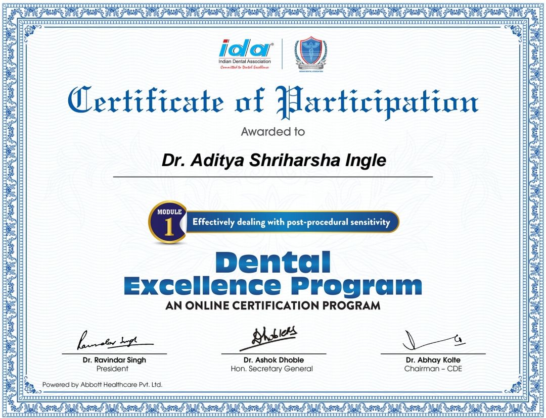 Dr. Aditya Ingle posted on LinkedIn Dr. Aditya Ingle posted on LinkedIn