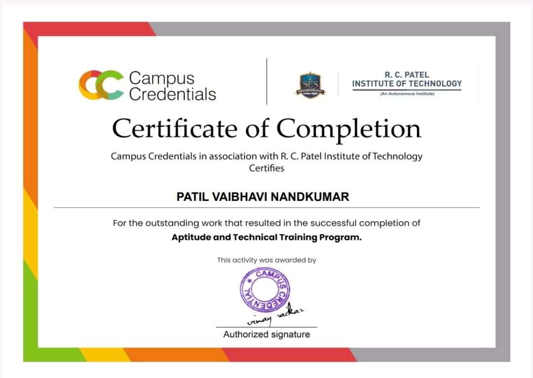 Vaibhavi Nandkumar Patil on LinkedIn: Hello Connections, I have ... Vaibhavi Nandkumar Patil on LinkedIn: Hello Connections, I have ...