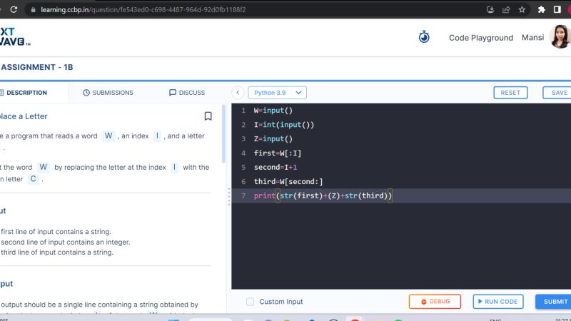 Mansi Chintalwad on LinkedIn: #30daysofcodechallenge #ccbp # ... Mansi Chintalwad on LinkedIn: #30daysofcodechallenge #ccbp # ...