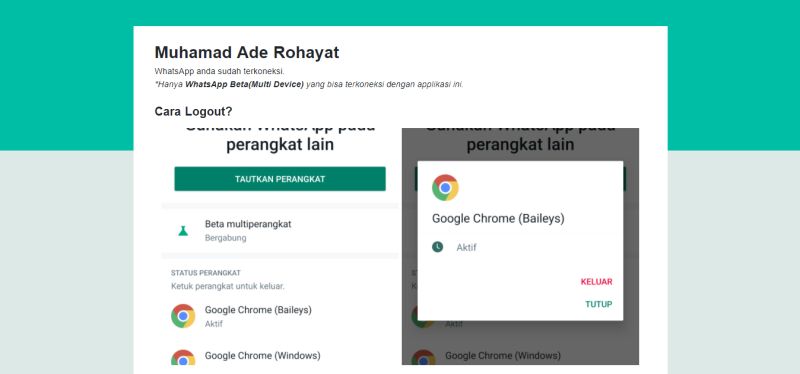 Muhamad Ade Rohayat on LinkedIn: WhatsApp Api / Bot using Baileys ... Muhamad Ade Rohayat on LinkedIn: WhatsApp Api / Bot using Baileys ...