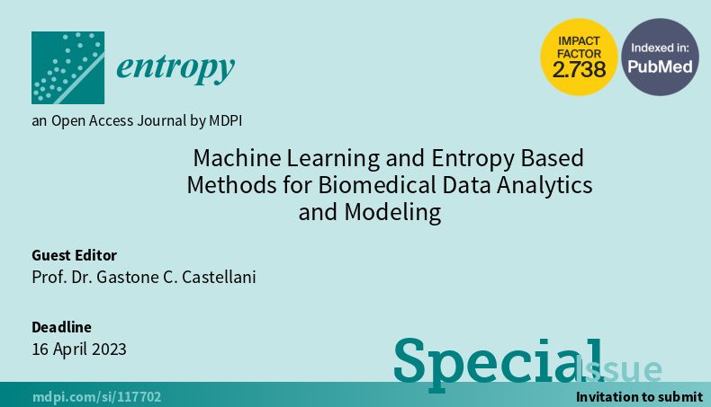 Entropy MDPI on LinkedIn: #specialissue #machinelearning #entropy # ... Entropy MDPI on LinkedIn: #specialissue #machinelearning #entropy # ...