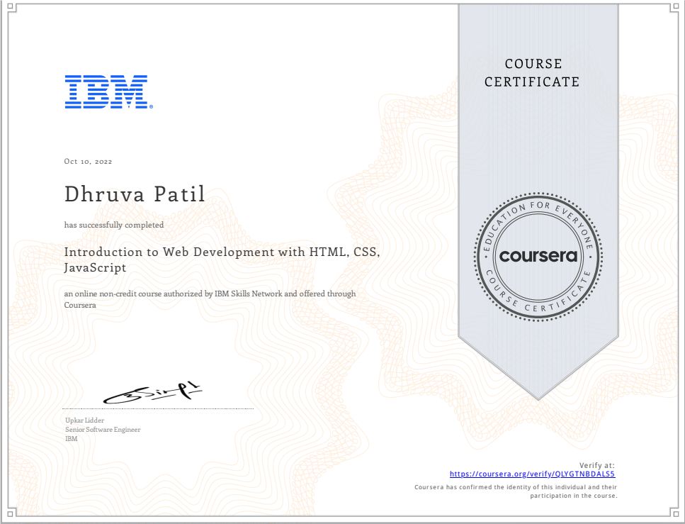 Dhruva Patil on LinkedIn: #javascript #webdevelopment Dhruva Patil on LinkedIn: #javascript #webdevelopment