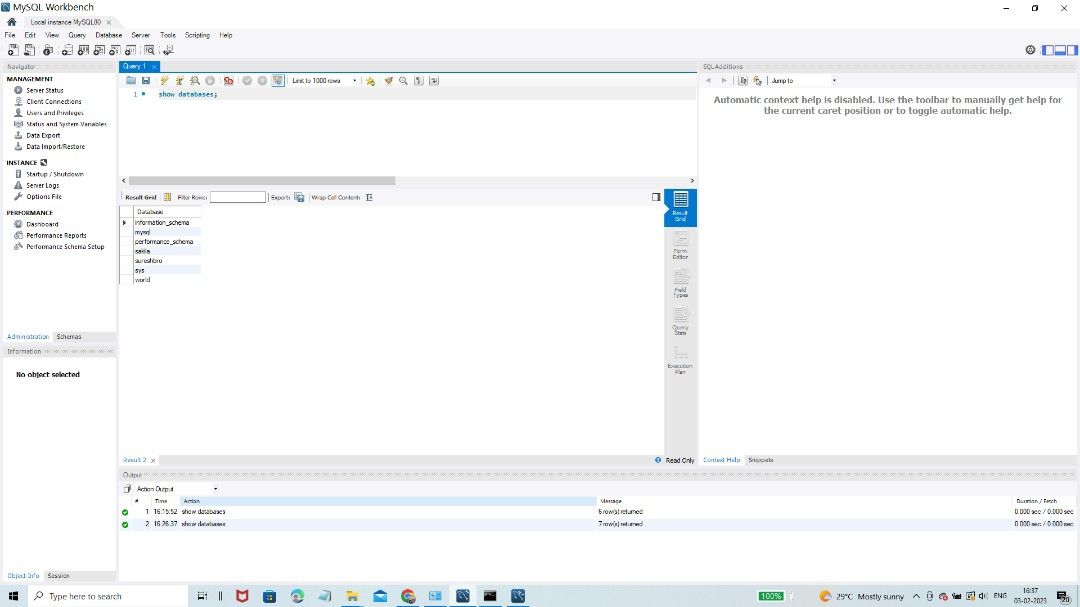J SURESH KUMAR on LinkedIn: #installed #mysql #dbms #database J SURESH KUMAR on LinkedIn: #installed #mysql #dbms #database