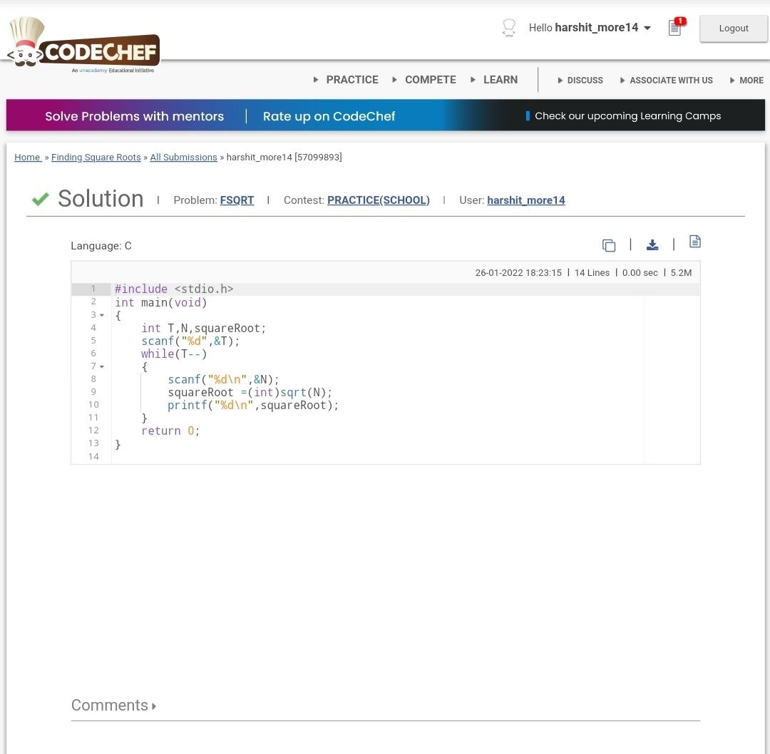 Harshit More on LinkedIn: #codechef #dsa #competitivecoding # ... Harshit More on LinkedIn: #codechef #dsa #competitivecoding # ...