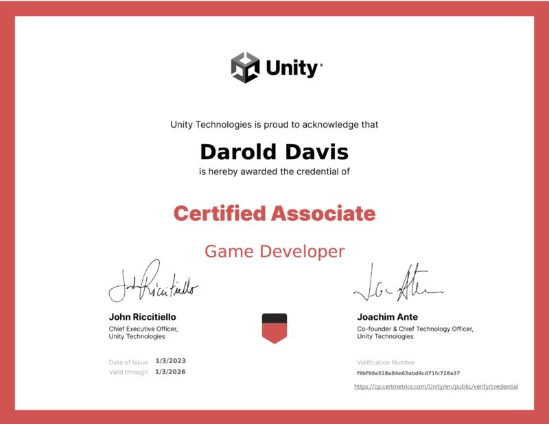 Darold Davis on LinkedIn: #unity #unitydeveloper #unitygames Darold Davis on LinkedIn: #unity #unitydeveloper #unitygames