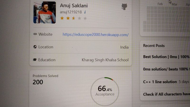 Anuj Saklani on LinkedIn: #connections #leetcode #coding #continuity # ... Anuj Saklani on LinkedIn: #connections #leetcode #coding #continuity # ...