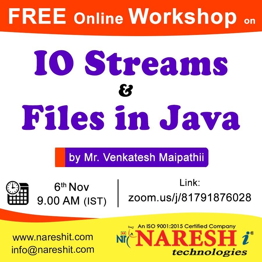 sunil macherla on LinkedIn: #streams #java #development #course # ... sunil macherla on LinkedIn: #streams #java #development #course # ...