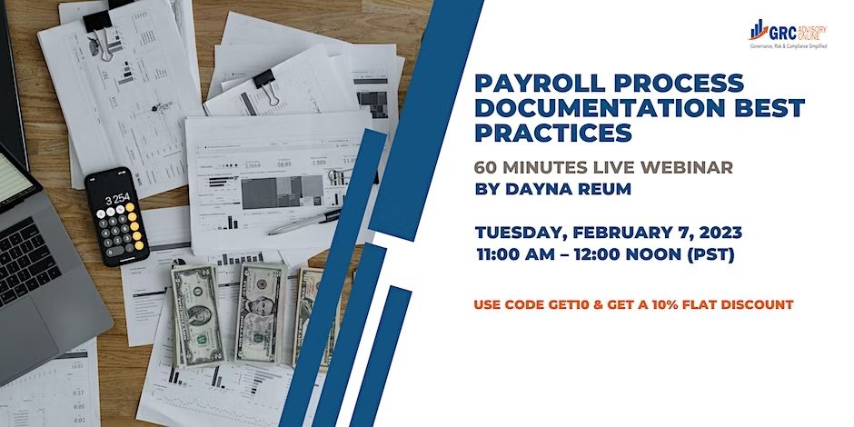 GRC Advisory Online on LinkedIn: Payroll Process Documentation Best ... GRC Advisory Online on LinkedIn: Payroll Process Documentation Best ...