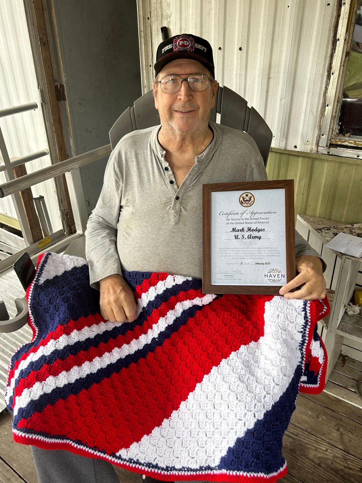 Haven Hospice on LinkedIn: Haven Hospice patient Mark Hodges, from ... Haven Hospice on LinkedIn: Haven Hospice patient Mark Hodges, from ...