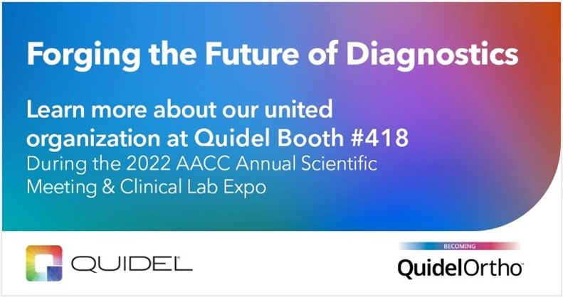 Quidel on LinkedIn: Quidel and Ortho are becoming QuidelOrtho. Stop by ... Quidel on LinkedIn: Quidel and Ortho are becoming QuidelOrtho. Stop by ...