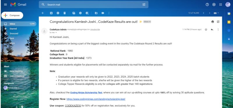 Kamlesh Joshi on LinkedIn: #codekaze #codekaze #codingninjas #coding # ... Kamlesh Joshi on LinkedIn: #codekaze #codekaze #codingninjas #coding # ...